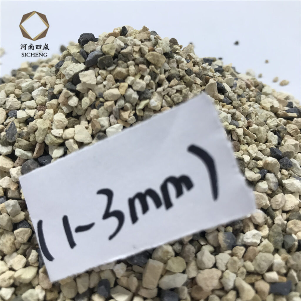 Skid Resistant buff Bauxite Aggregate for Paving | Calcined Bauxite ...